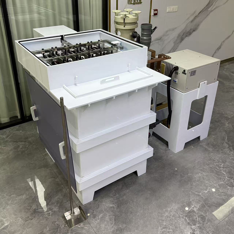 50kg/24h Automatic Silver Electrolysis Refining Machine